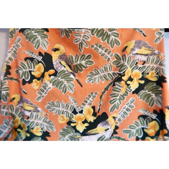 Patagonia | Dresses | Patagonia Womens Size Pataloha Tropical Dress Peach Sherbet Orange Aloha ...